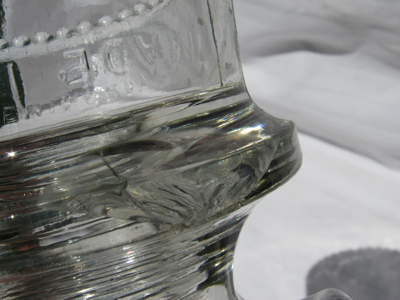 Mickey Mouse Insulator, Clear Mickey Mouse Wide Saddle Hemingray Glass ...