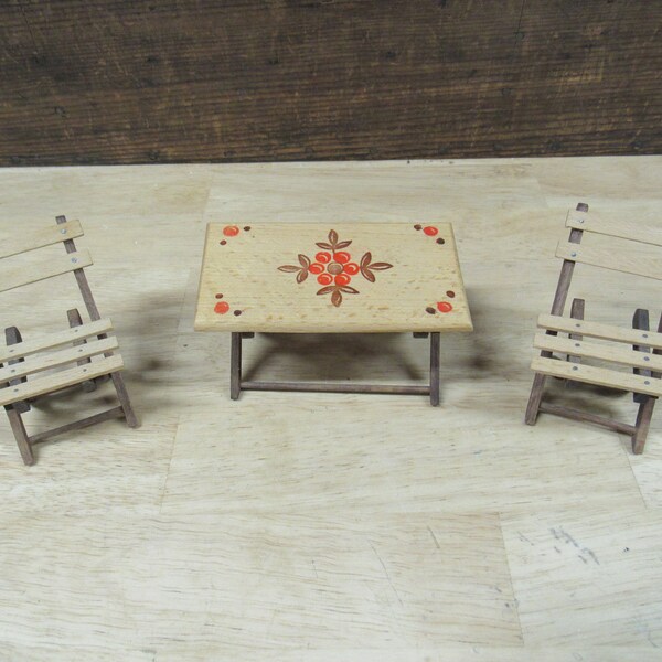 Miniature Wood Picnic Table - Etsy