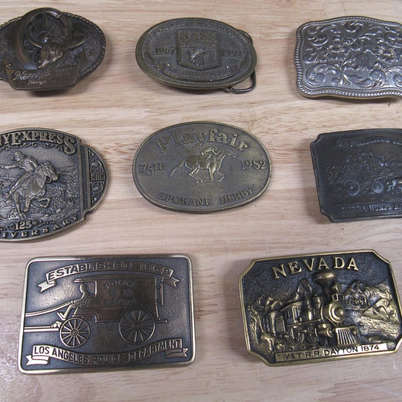 Rustic Belt Buckle - Etsy