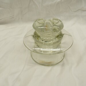 Pyrex Glass Insulator, Straw Color Pyrex Glass Insulator - Collectible ...