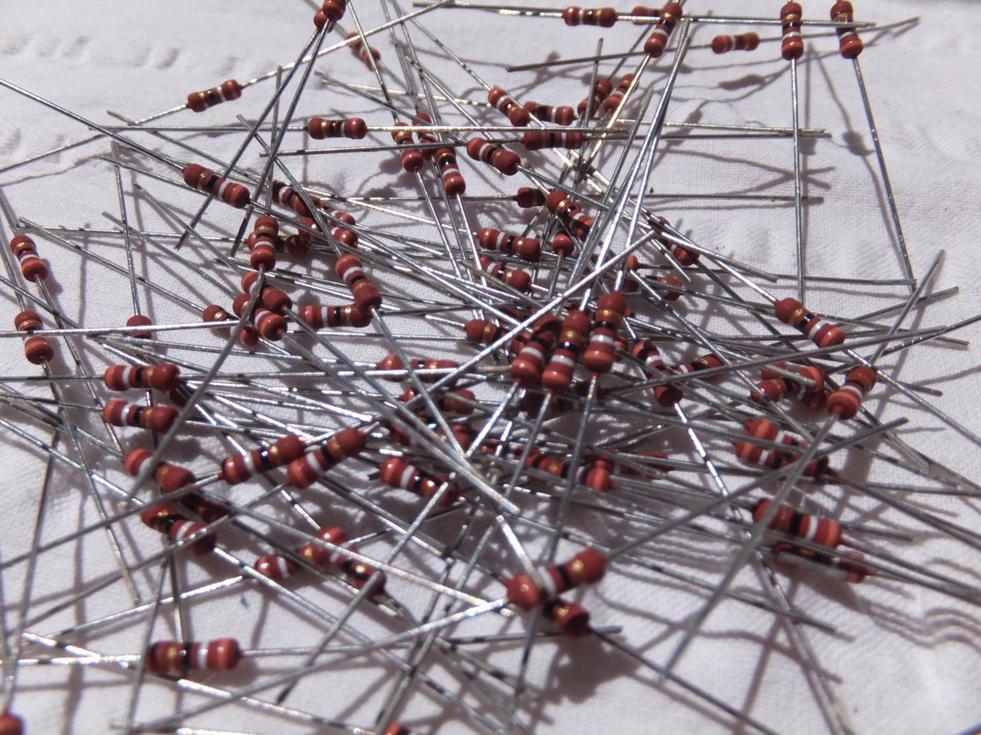 Brown Striped Resistors, White and Black Striped Resistors-electronic ...