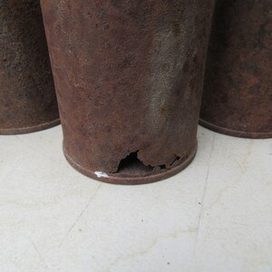 Rusty Cone Cans, 3 Rusty Cone Cans, Rusty Cone Beer Cans - Etsy