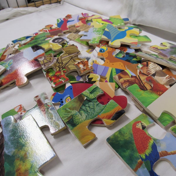 Large Puzzle Pieces - Etsy