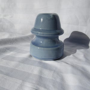 Blue Porcelain Insulator, Light Blue Macomb/illinois Electric 237 ...