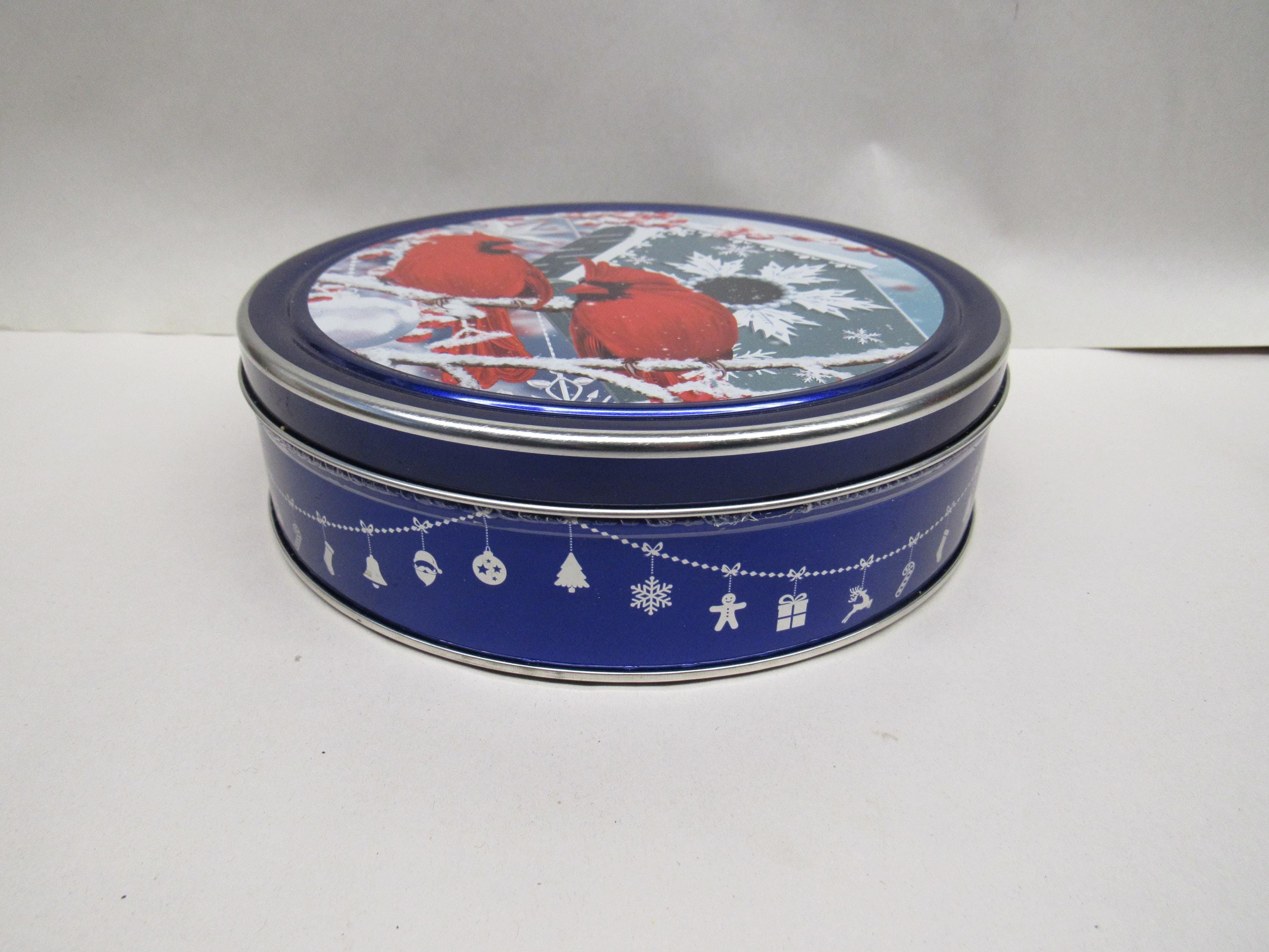 Decorative Storage Tin, Sweet Little Storage Tin With Cardinal - Etsy