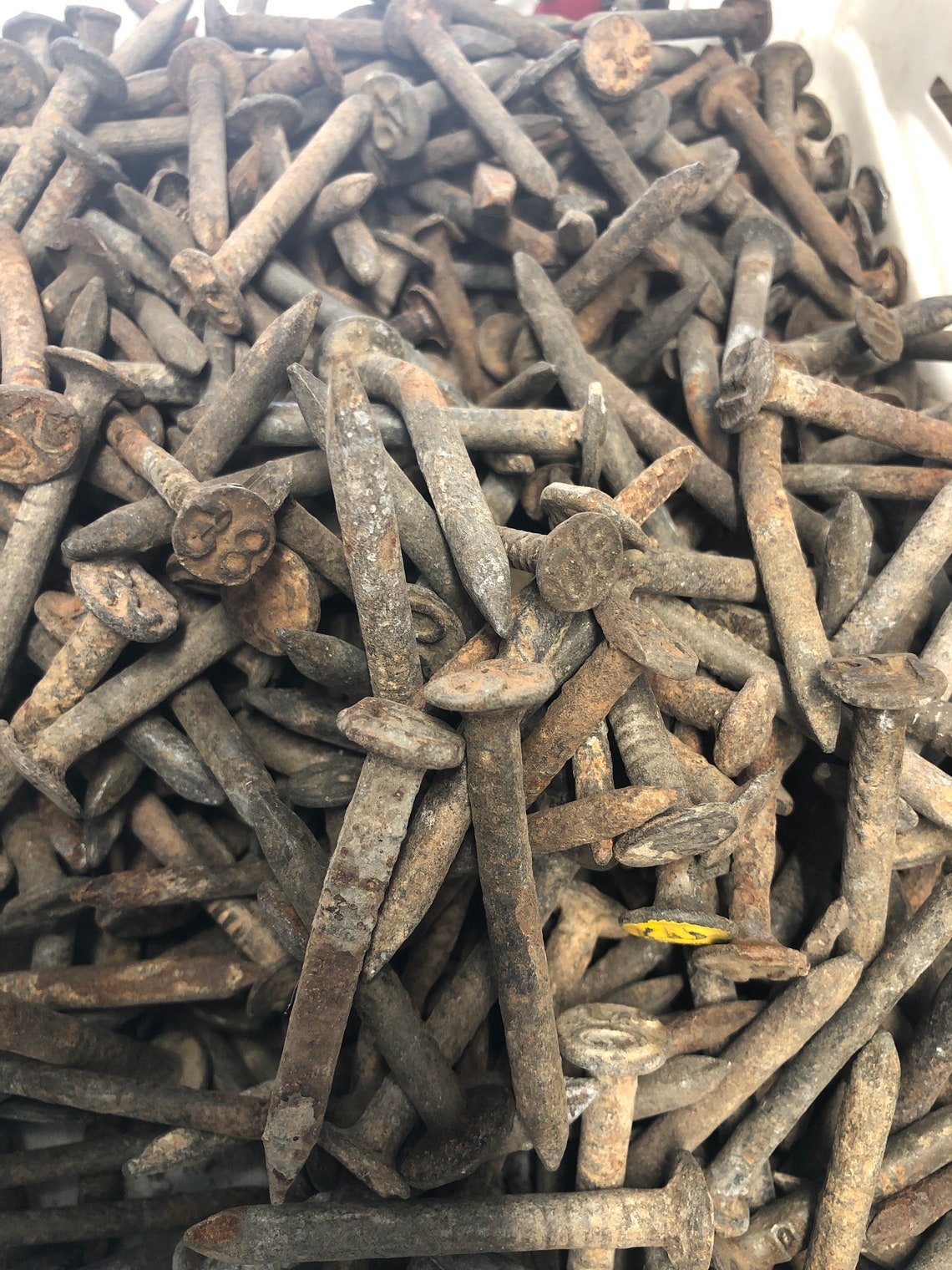 Date Nails 15 Old Rustic Railroad Telephone Pole Date Nails - Etsy