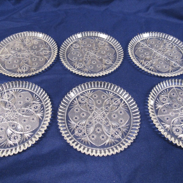 Clear Glass Coasters - Etsy