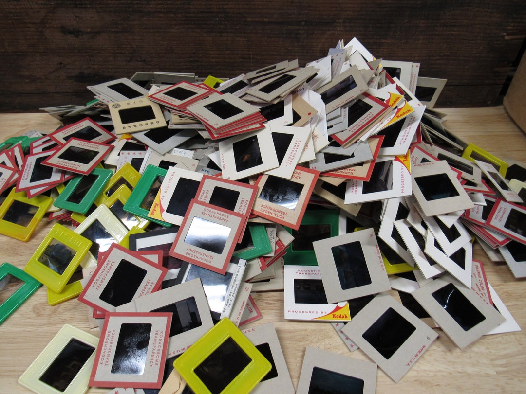 Random Vintage Slides, 100 Vintage Vacation Slides, Scenery Slides ...