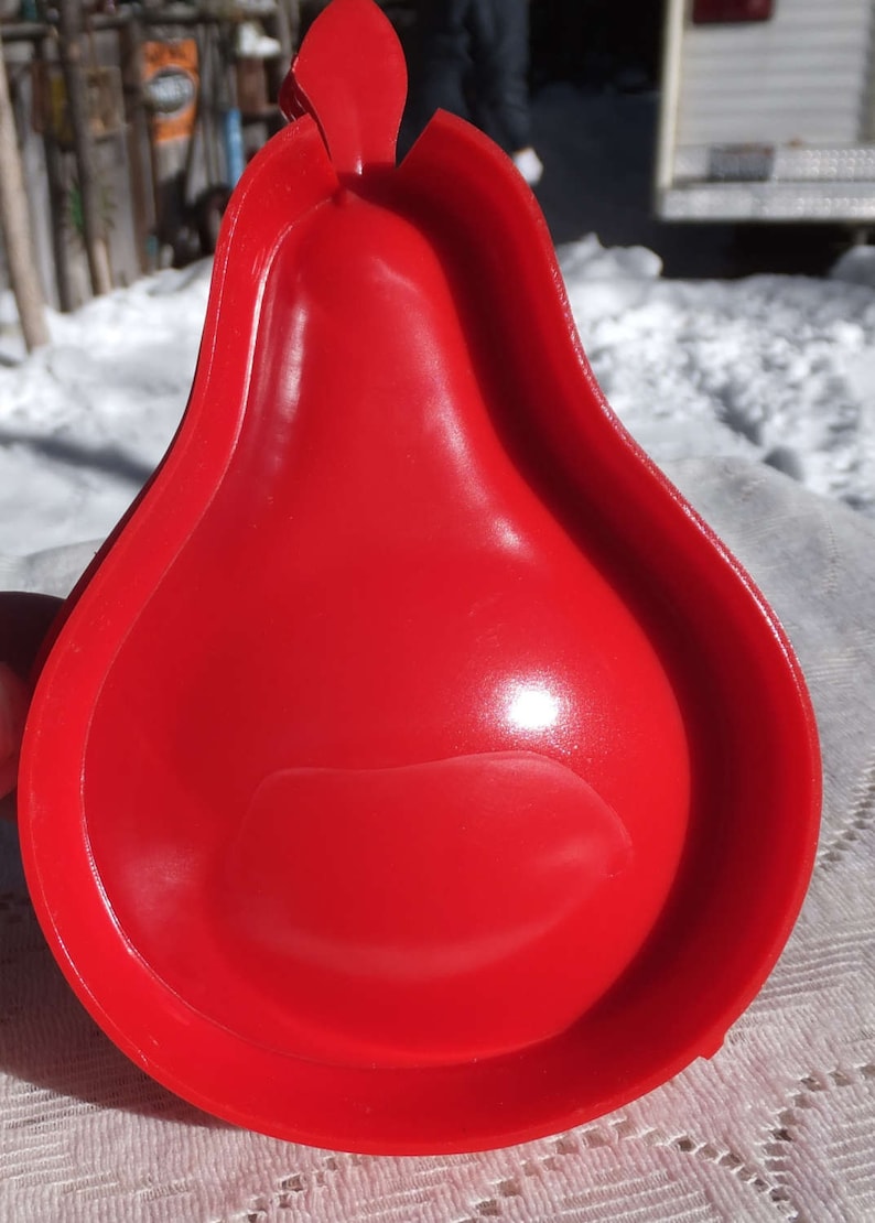 Fuller Brush Bright Red Plastic Apple Spoon Rest | Etsy