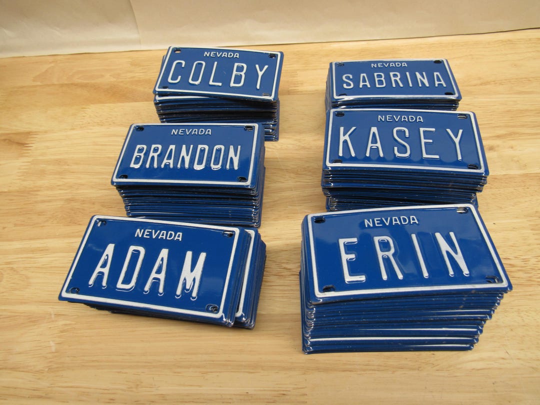 Bicycle License Plate, Jillian-zane Nevada Bicycle License Plates, This ...