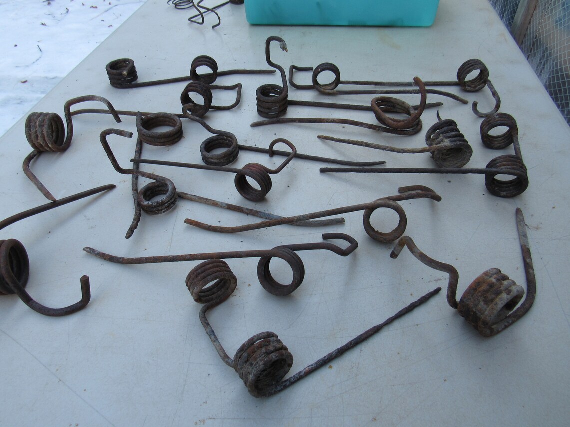Spring Assortment, Rusty and Rustic Springs-for Crafts, Altered Art ...