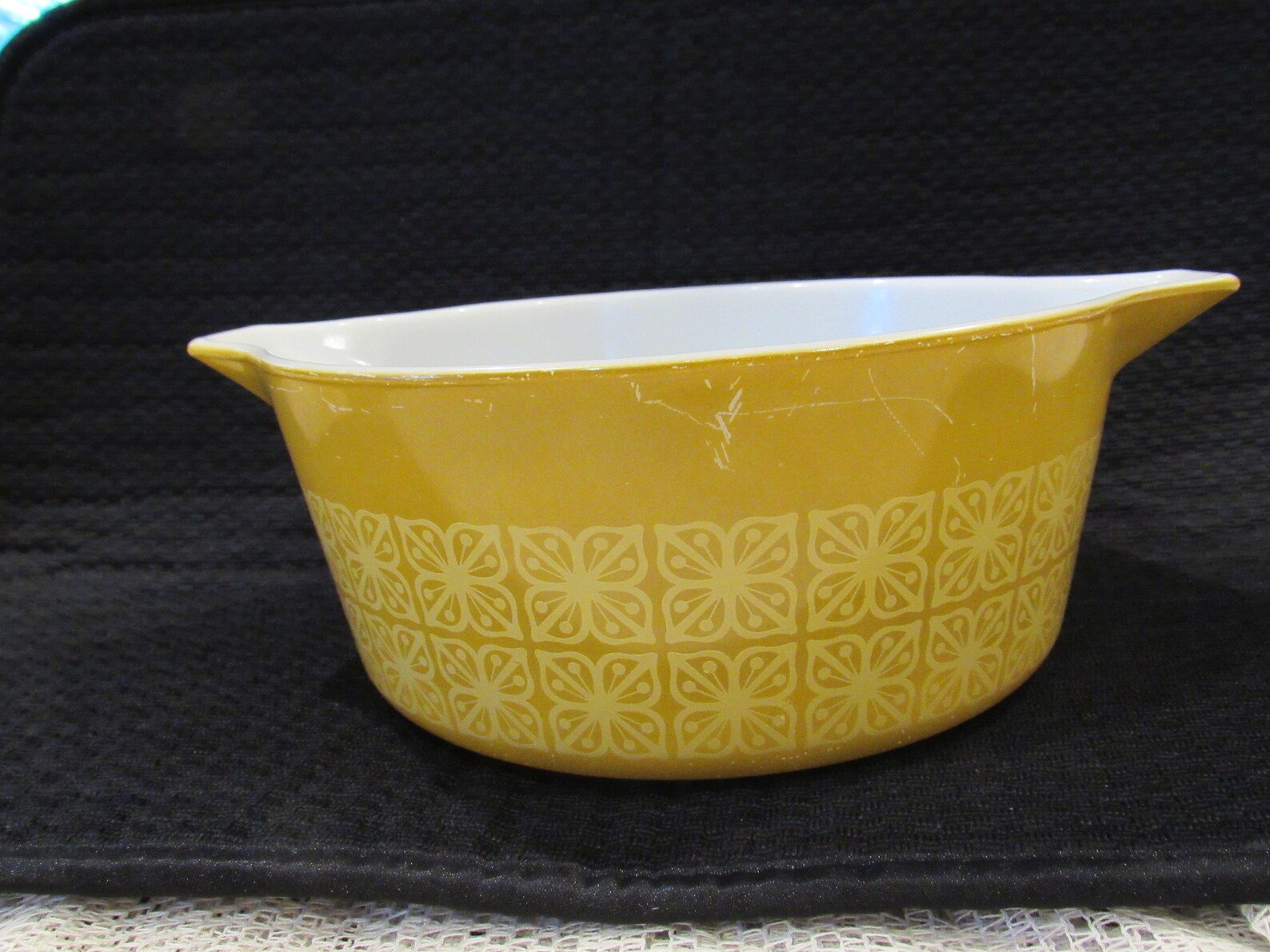 Pyrex Square Flower 475 Pyrex Square Flower Pyrex Autumn | Etsy