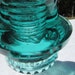 Mickey Mouse Insulator, Aqua Glass Mickey Mouse Hemingray Glass ...
