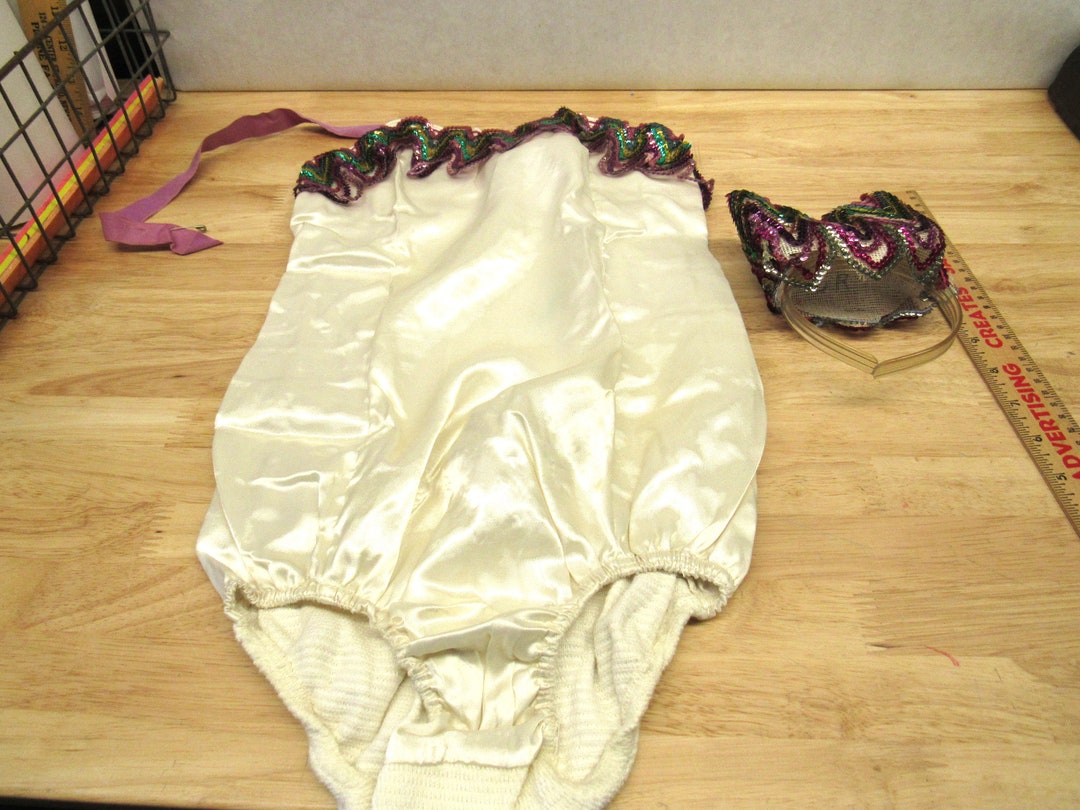 Child's Dance Costume, Ballet Outfit Costume, Cream and Sequin Ballet ...