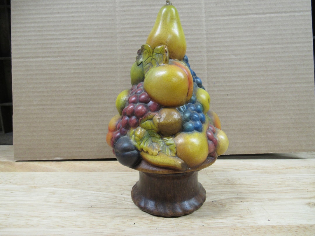 Ceramic Fruit Topiary, 8" Tall Ceramic Fruit Topiary - Etsy