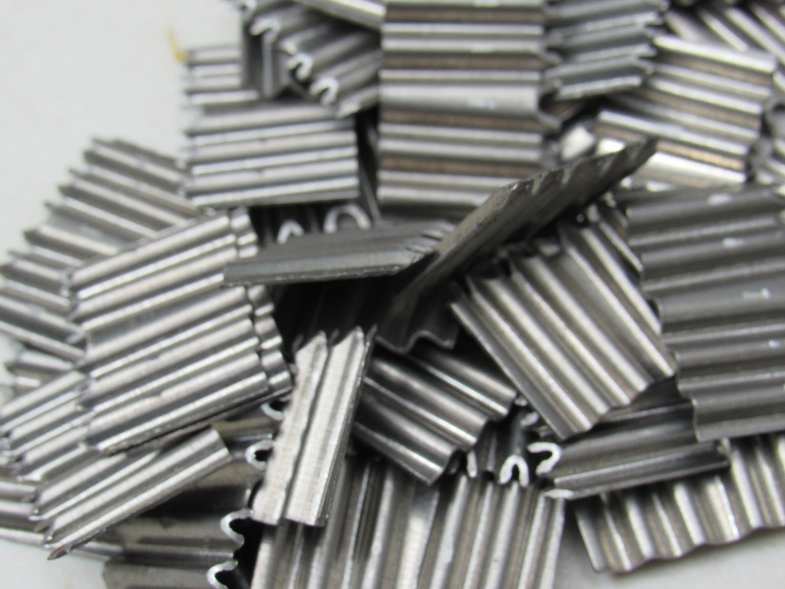 Metal Zig-zags Metal Zig Zags Different Sizes-assemblage | Etsy