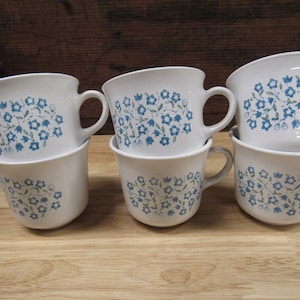 Corelle Cups/mugs, Various Patterns to Choose From: Wild Flower, Blue ...