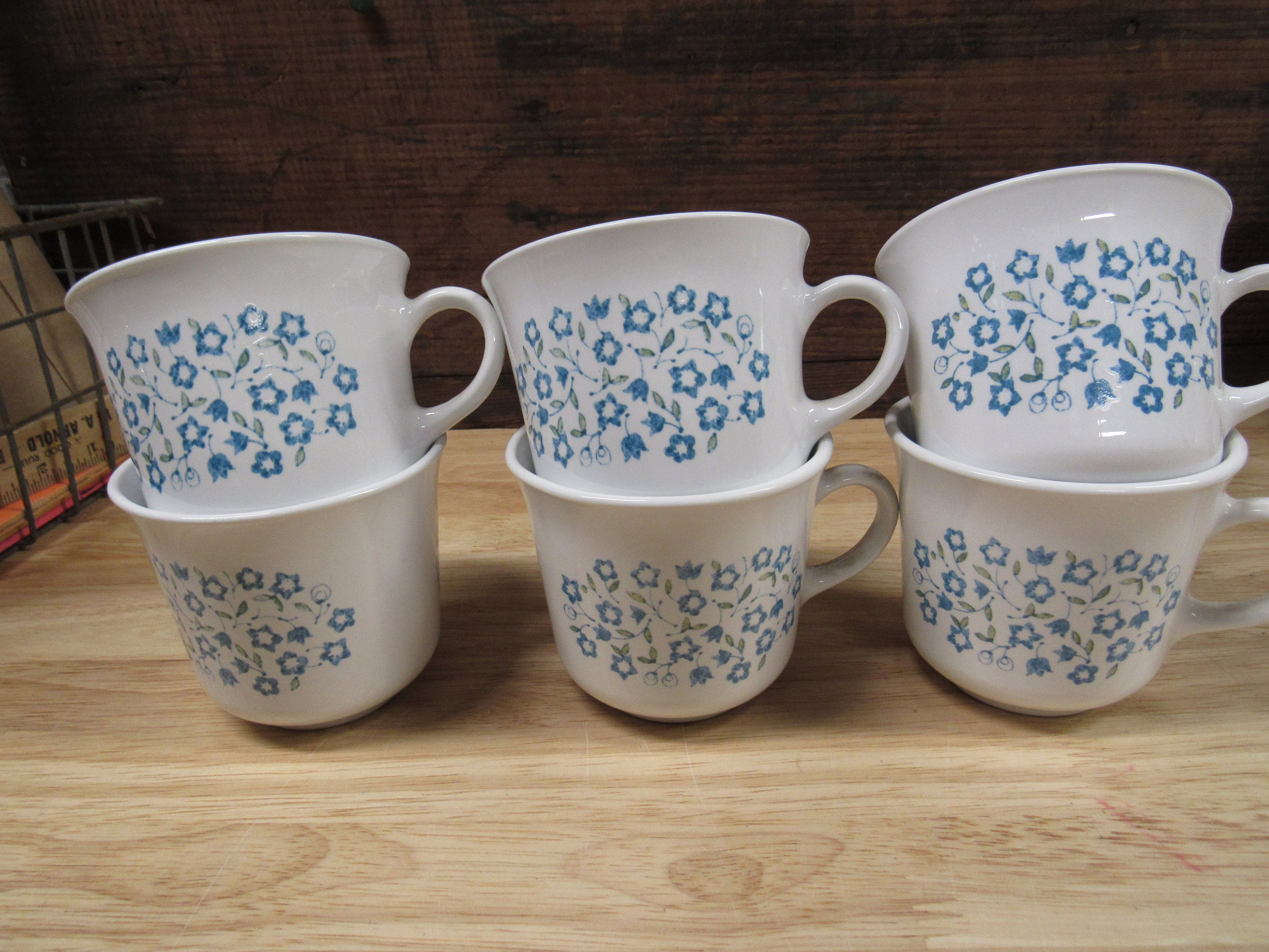 Corelle Cups/mugs, Various Patterns to Choose From: Wild Flower, Blue ...