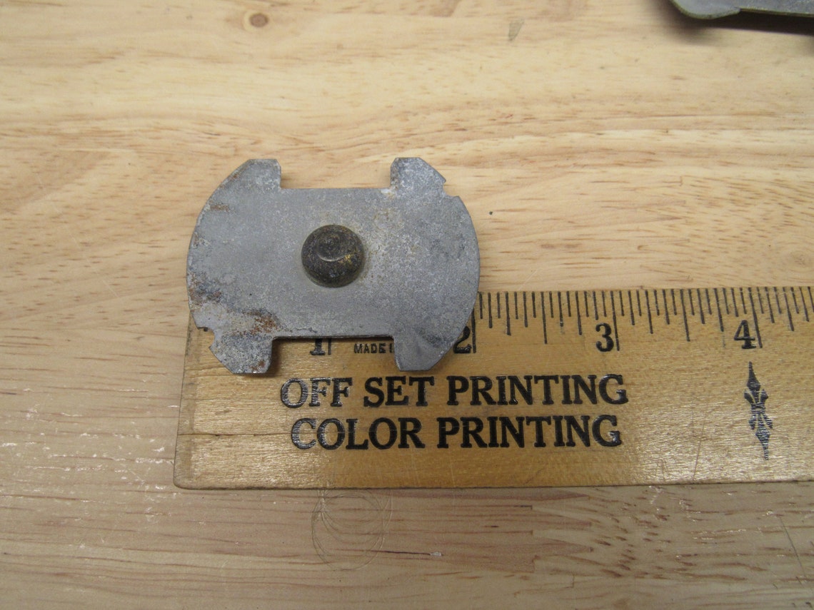 Small Aluminum Pieces, 12 Oval Aluminum Assemblage Pieces, Assemblage ...