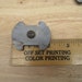 Small Aluminum Pieces, 12 Oval Aluminum Assemblage Pieces, Assemblage ...