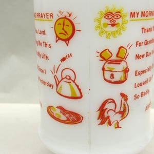 Milk Glass Mug, Milk Glass Morning Prayer Mug, My Morning Prayer Mug - Etsy