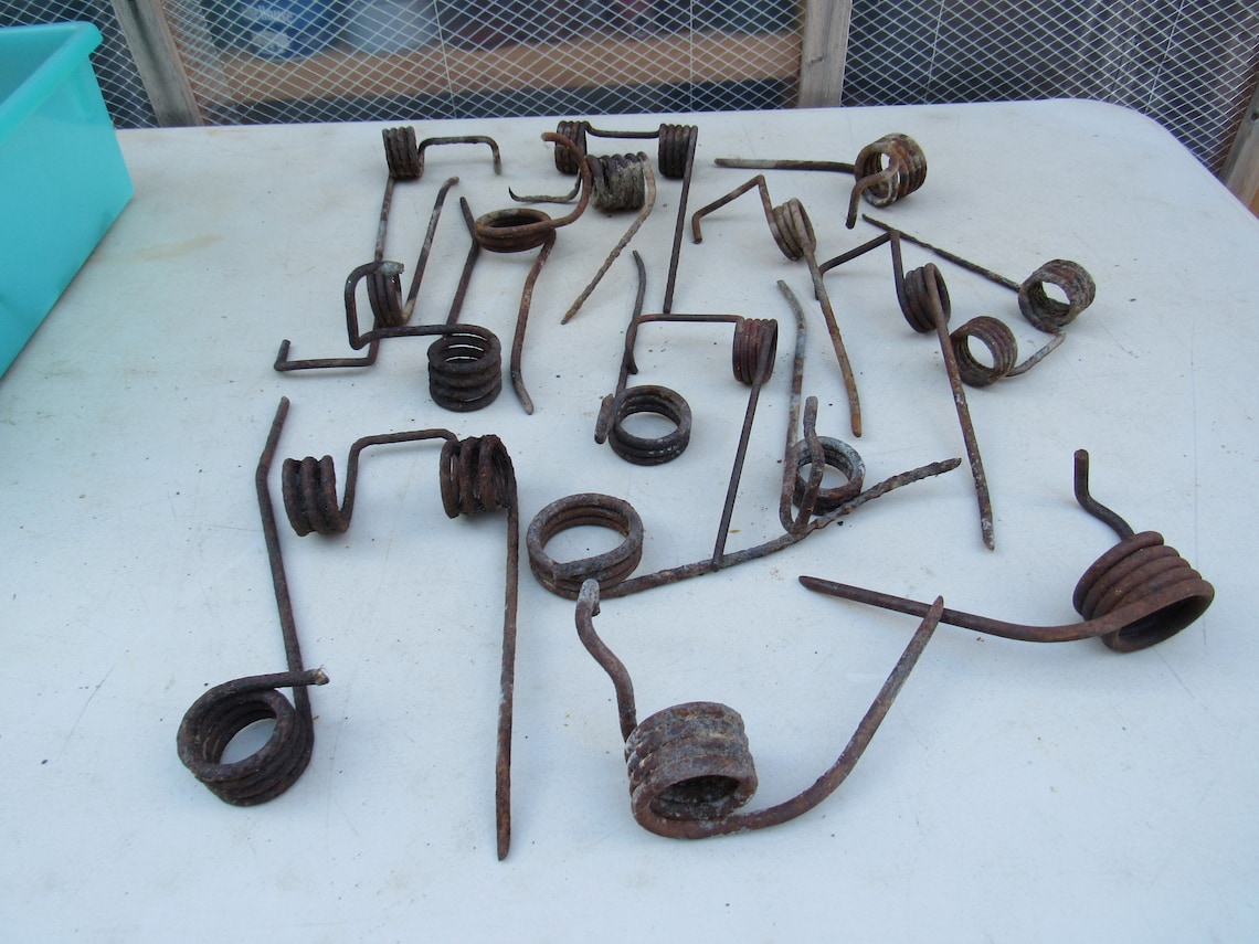 Spring Assortment Rusty and Rustic Springs-for Crafts - Etsy