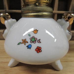 Miniature Oil Lamp, Pair of Miniature Folk Art Oil Lamps, Miniature ...