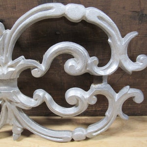 RESERVED for Alli: Scroll Fence Parts, Aluminum Scroll Fence Pieces ...