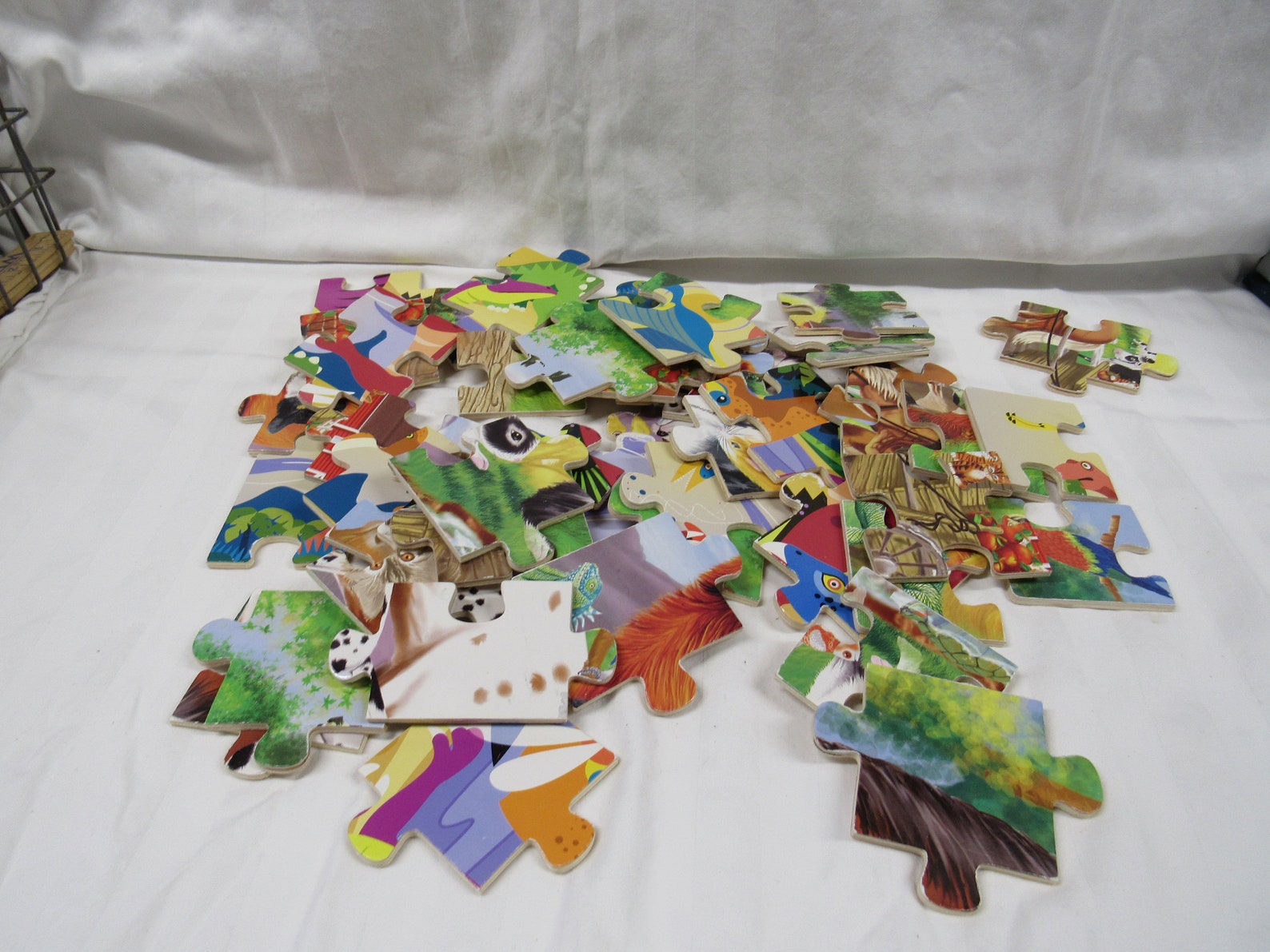 Wood Puzzle Pieces Large Puzzle Pieces Misc Puzzle Pieces - Etsy