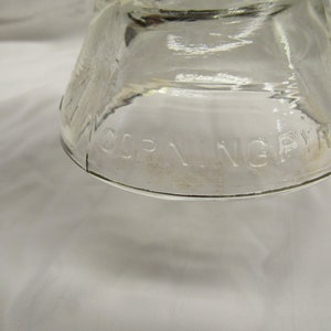 Pyrex Glass Insulator, Straw Color Pyrex Glass Insulator - Collectible ...