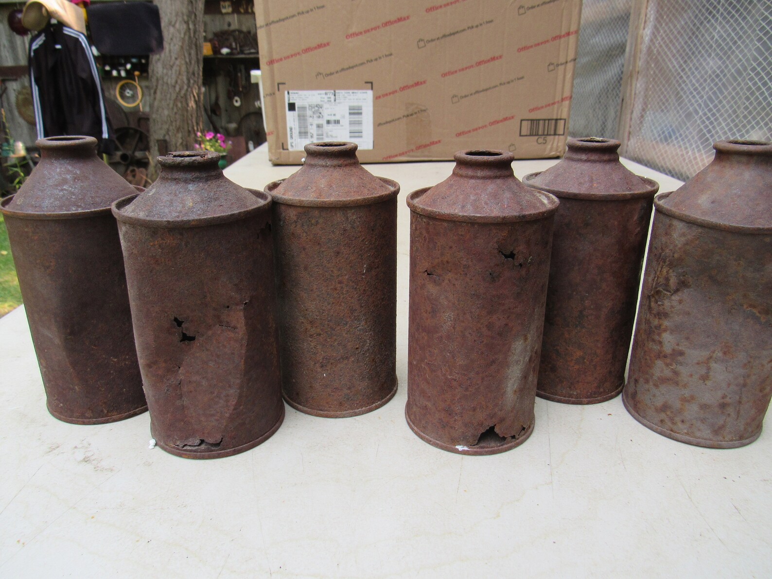 Rusty Cone Cans 3 Rusty Cone Cans Rusty Cone Beer Cans - Etsy