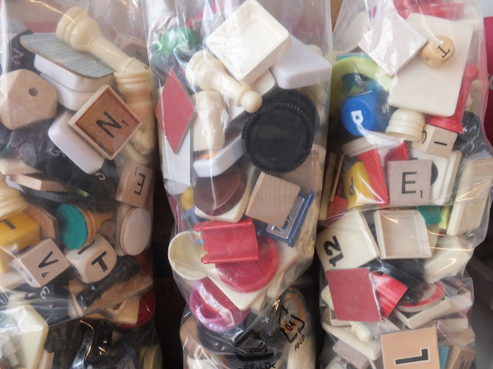 Assorted Game Pieces Game Pieces Plastic Wood - Etsy