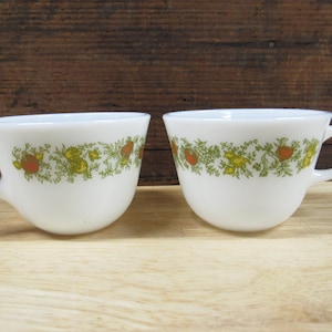 Pyrex Coffee Cups, Choose Your Pattern for 2 Pyrex Coffee Cups: Spice ...
