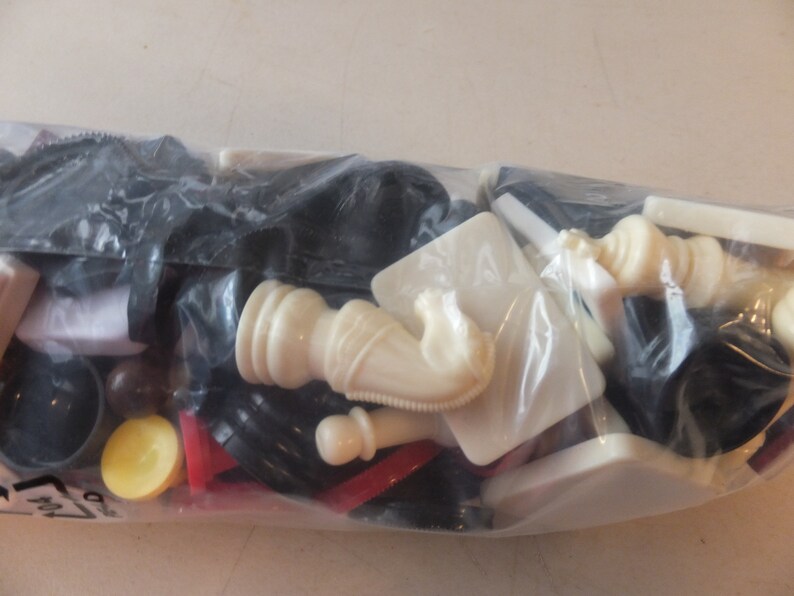 Assorted Game Pieces Game Pieces Plastic Wood - Etsy