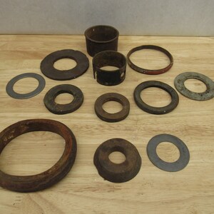 Rusty Metal Rounds, Metal Rings, Metal Rings With Cogs, Rusty Metal ...
