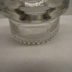 Mickey Mouse Insulator, Clear Glass Mickey Mouse Hemingray Glass ...