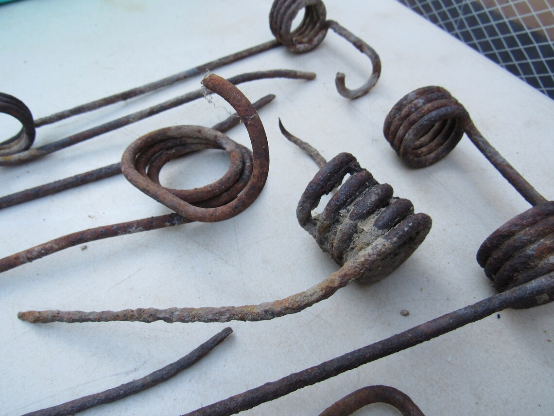 Spring Assortment, Rusty and Rustic Springs-for Crafts, Altered Art ...