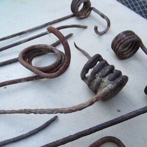 Spring Assortment, Rusty and Rustic Springs-for Crafts, Altered Art ...