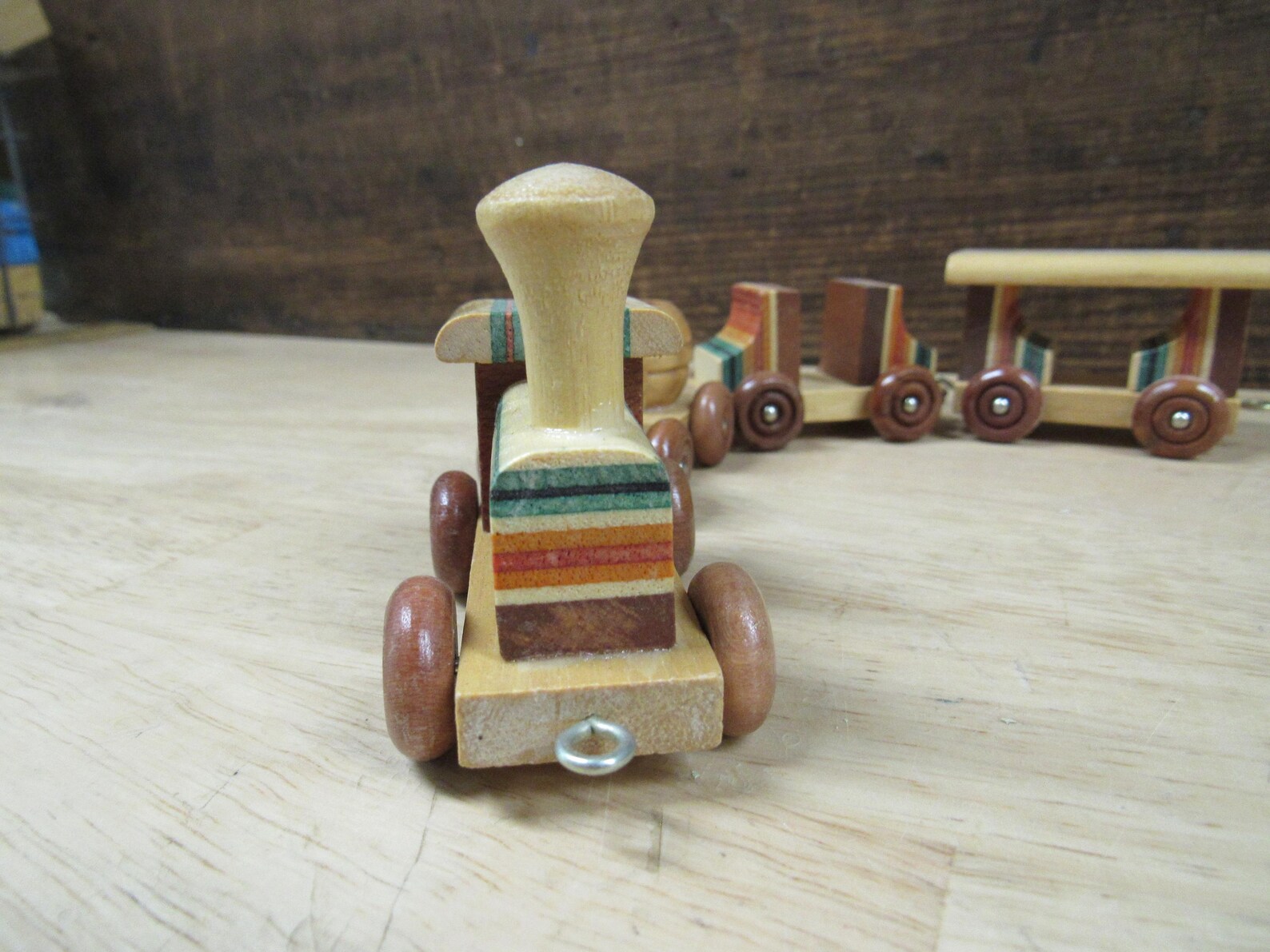 Miniature Toy Train, Miniature Wooden Train - Etsy