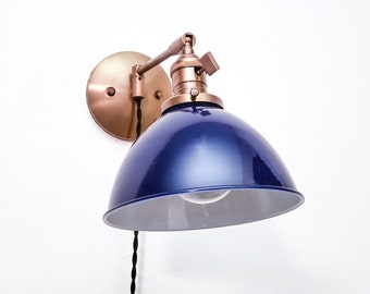 Brass Reading Lamp - Etsy