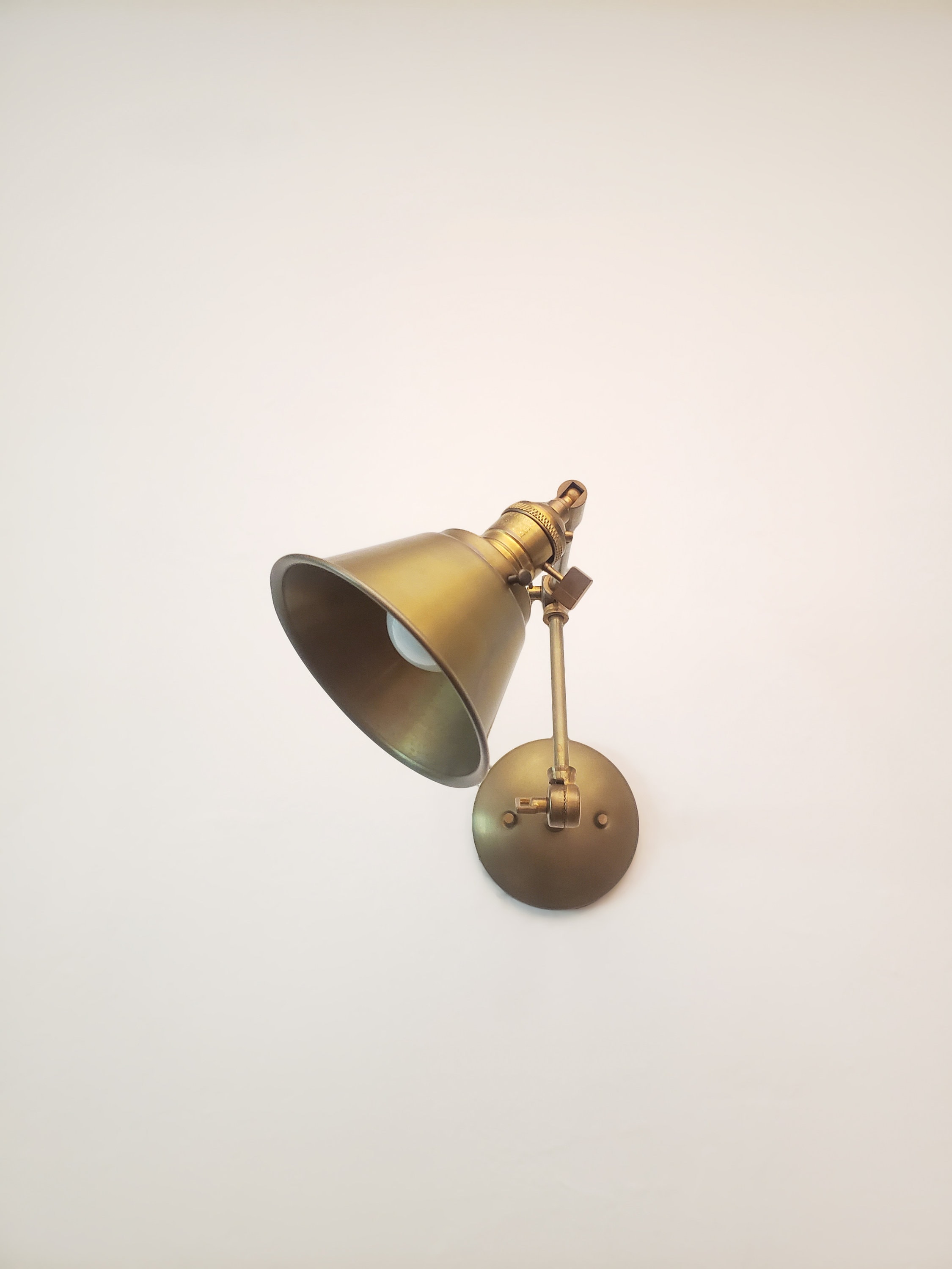 Kitchen Shelves Adjustable Wall Light Industrial Sconce | Etsy