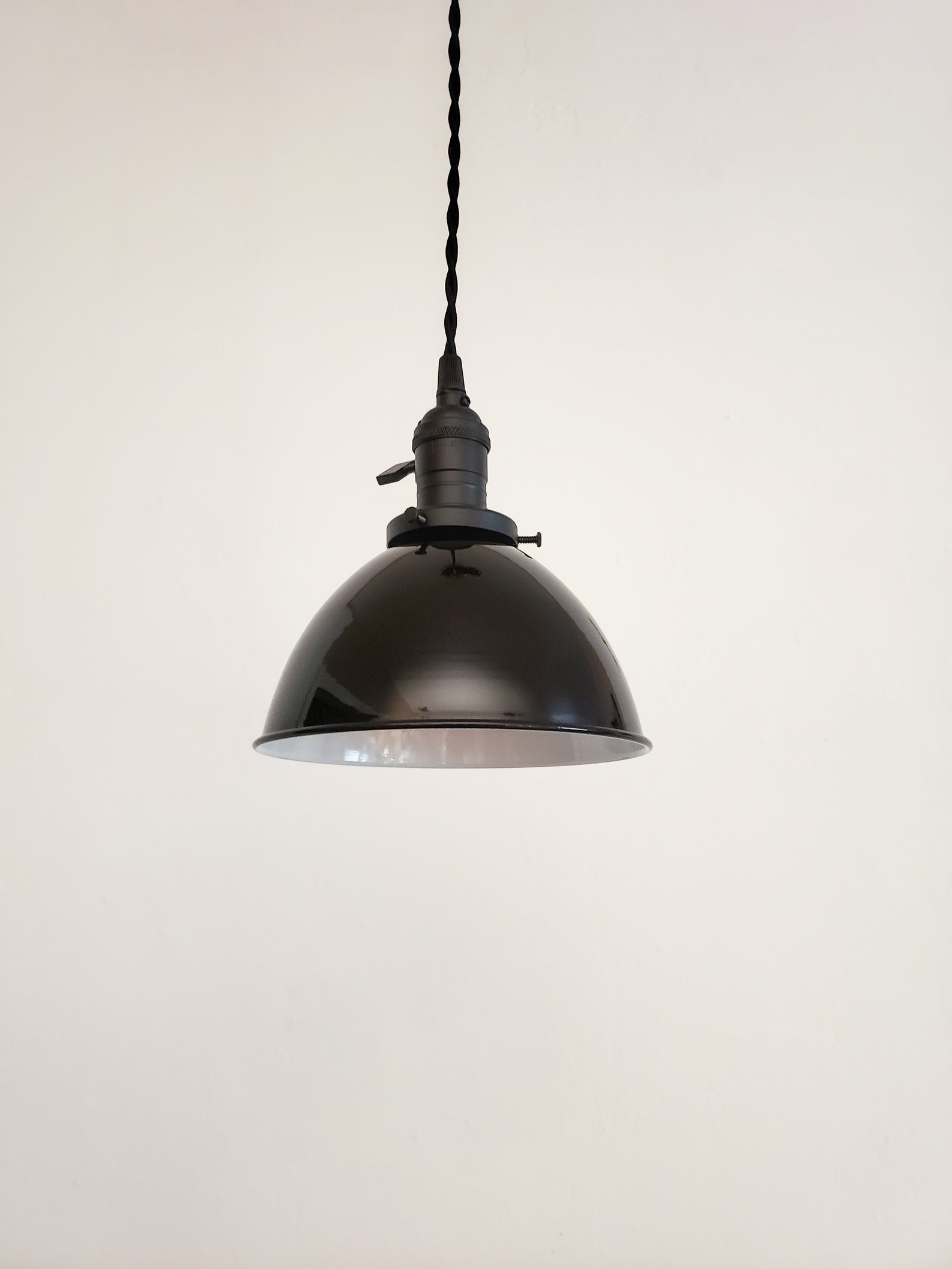 7" Pendant Light - Matte Black - Mid Century - Modern - Industrial ...