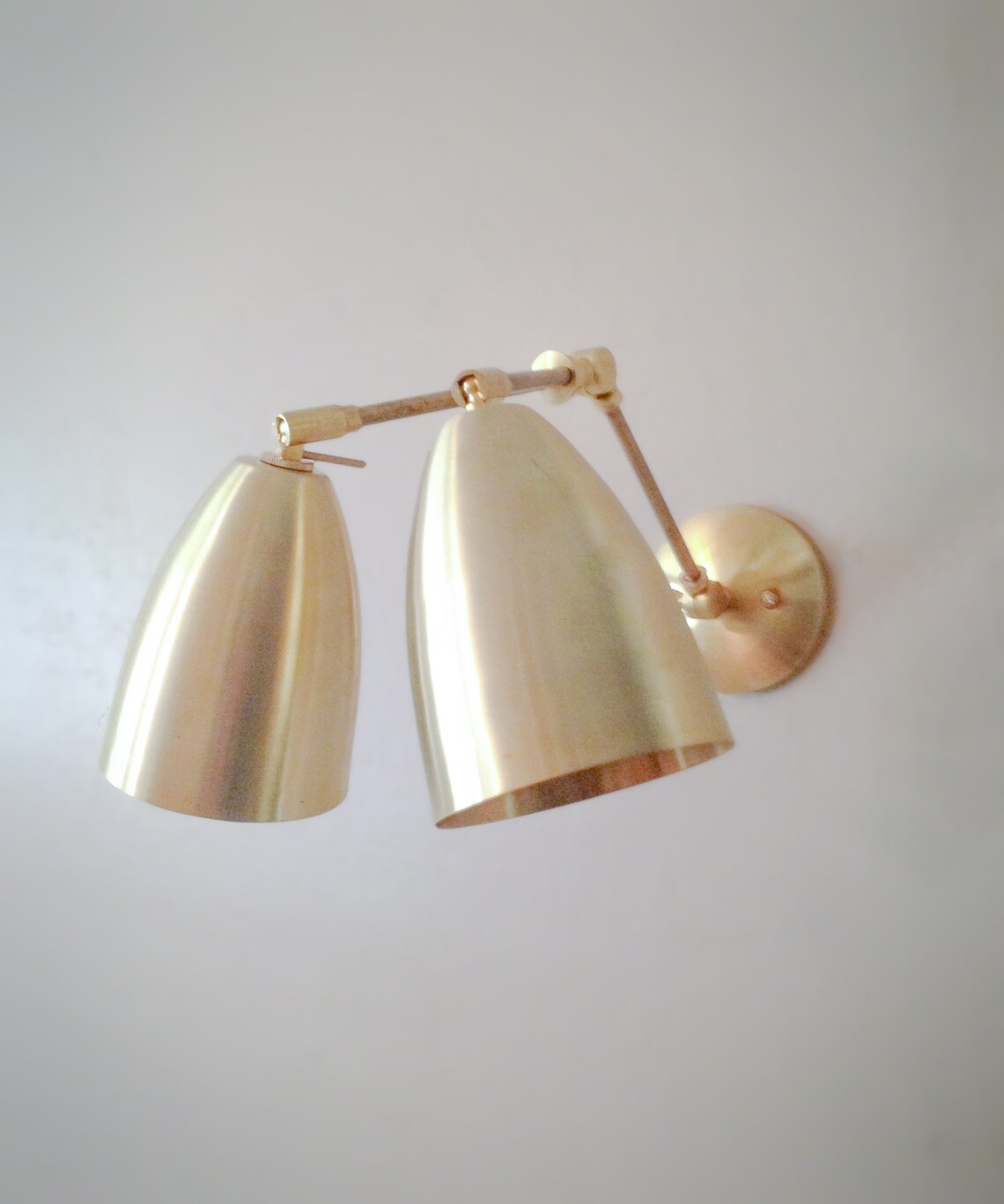 Kitchen Shelves Adjustable Wall Light Industrial Sconce | Etsy