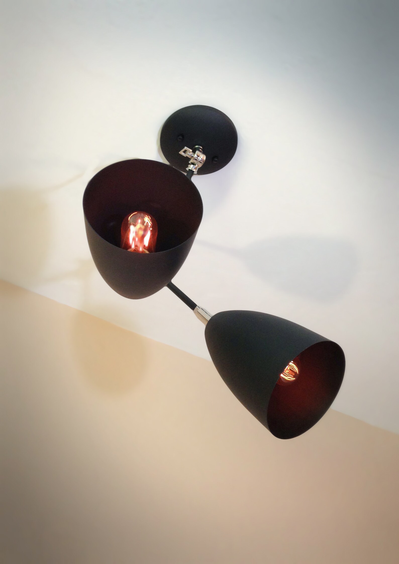 Kitchen Shelf Adjustable Wall Light Industrial Sconce | Etsy