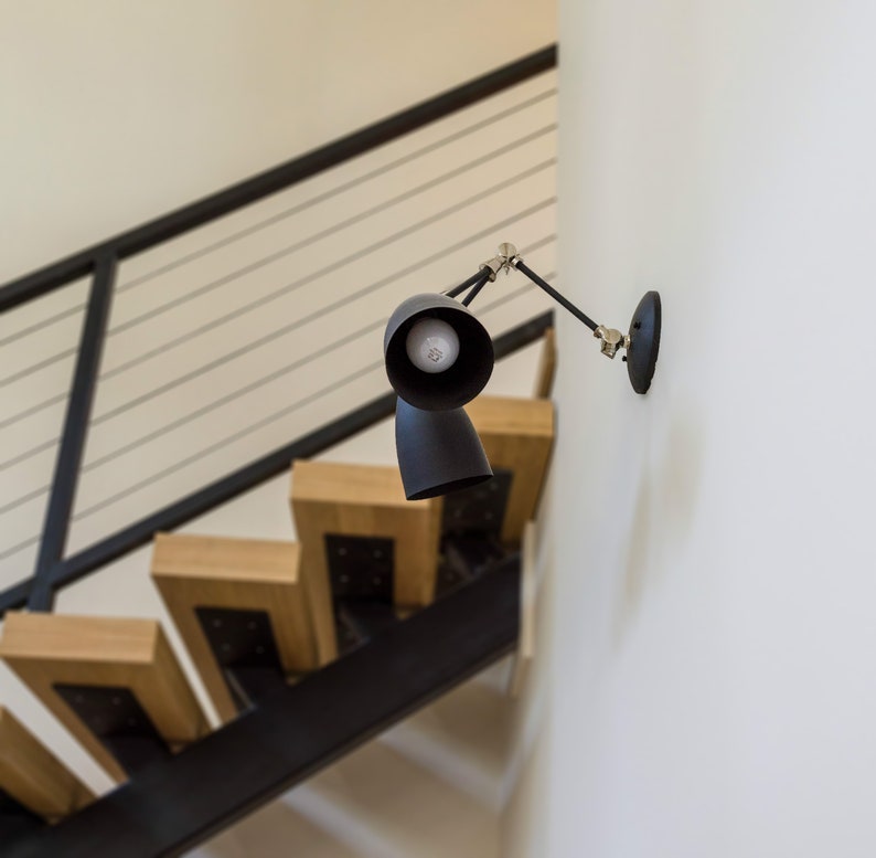 Kitchen Shelf Adjustable Wall Light Industrial Sconce | Etsy