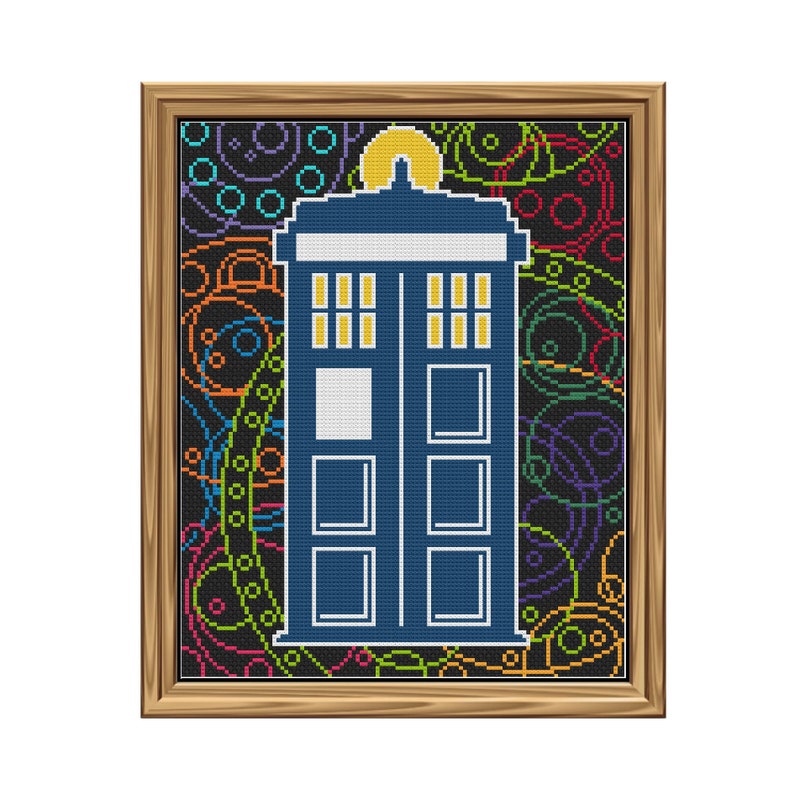 Doctor Who Embroidery - Etsy