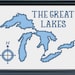 Pattern: "the Great Lakes" - Etsy
