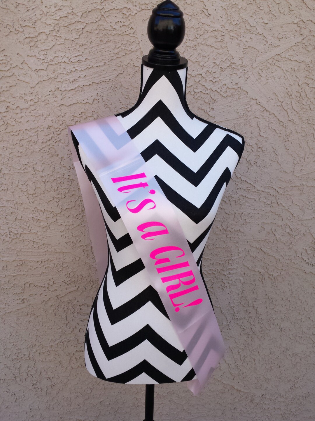 Maternity Sash. It's a Girl Sash. Mommy to Be Sash. Baby Shower Sash ...