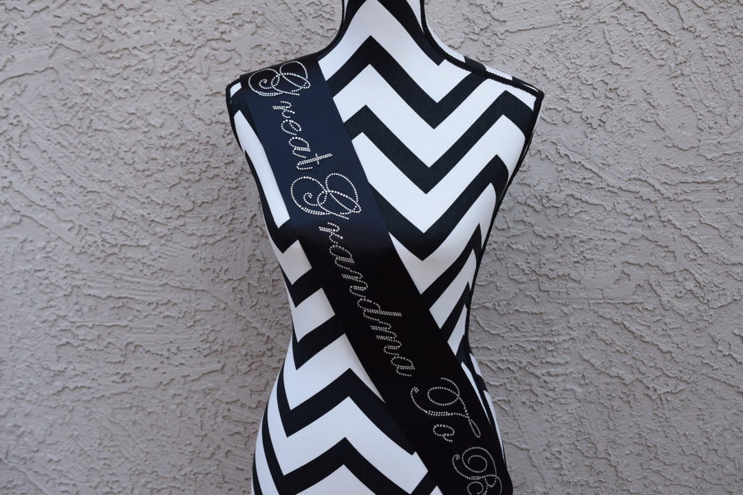 Rhinestone Maternity Sash . Great Grandma to Be Sash . Mommy to Be Sash ...