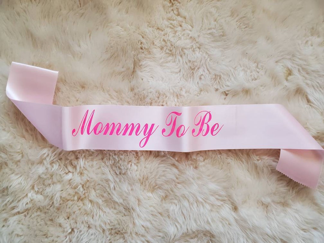 Maternity Sash . Mommy to Be Sash . Baby Shower Sash. Maternity Photo ...